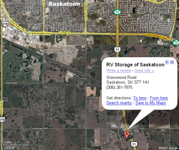 RV Storage of Saskatoon